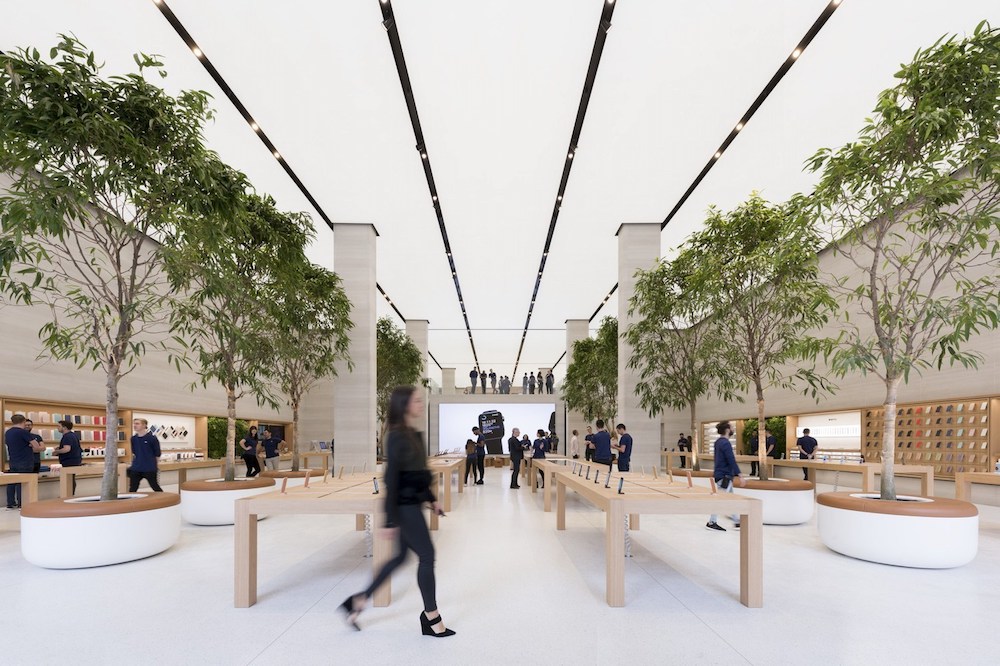 帶你走進一座溫室公園，宛如林蔭大道的倫敦 Apple Store - EVERYDAY OBJECT