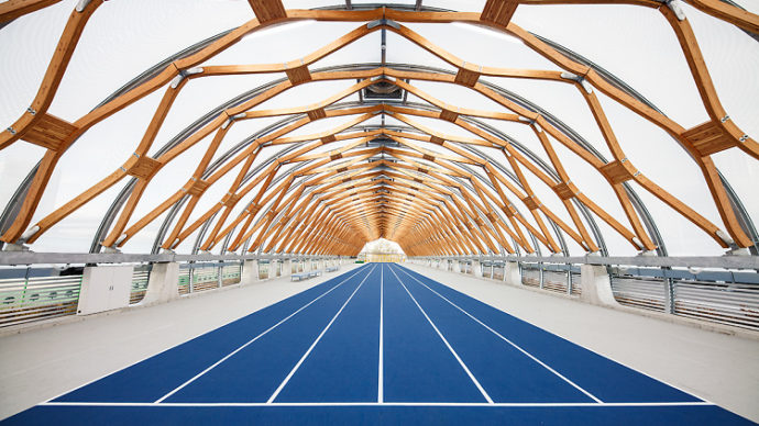 東京奧運新視野：不只是市民可使用的室內跑道，更是無障礙友善空間的 Shin-toyosu Brillia Running Stadium ...