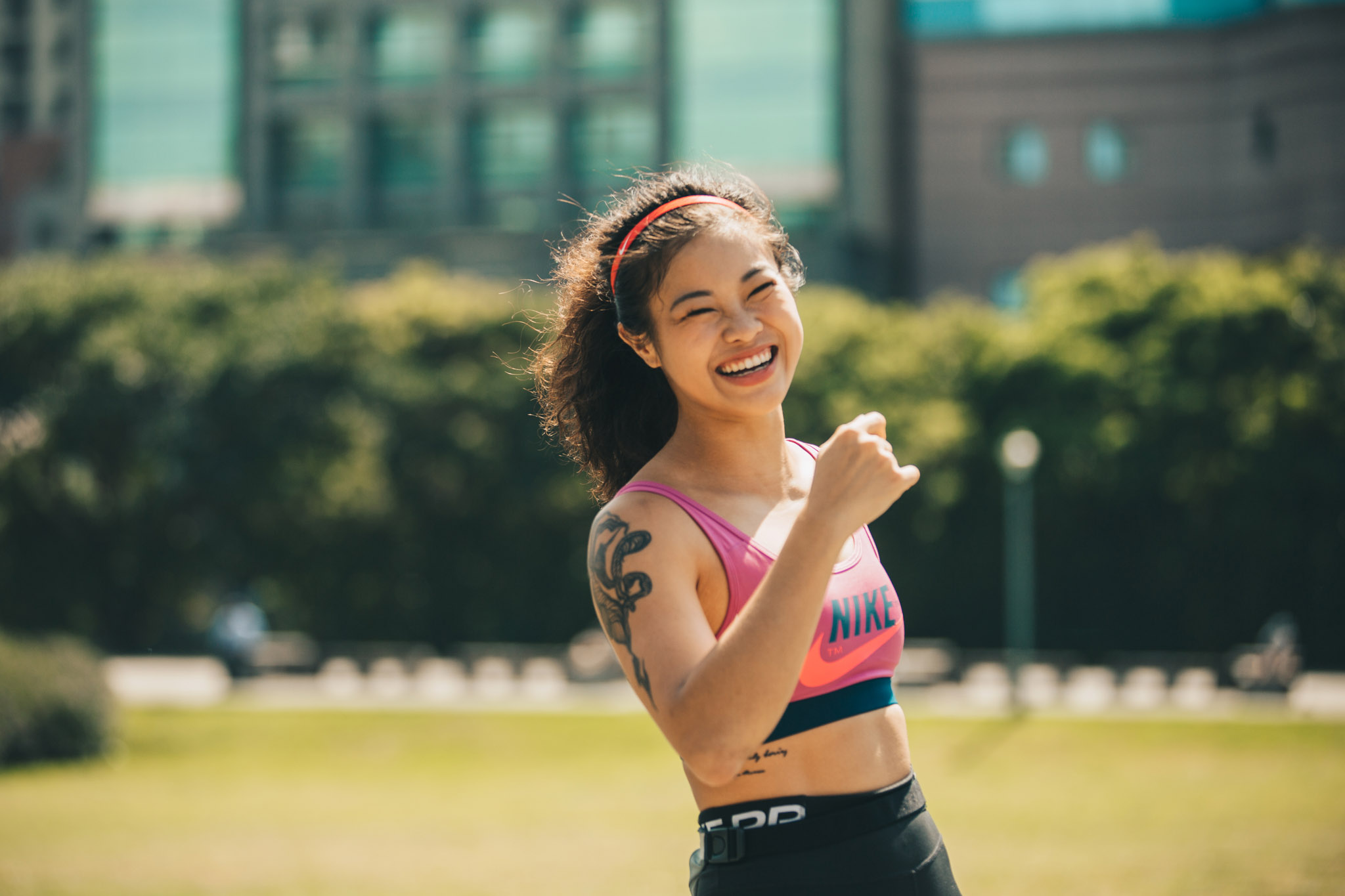 用跑步配件搭出妳的運動自信，Hot sauce 主理人 Patty 與她的練跑夥伴 Nike React Infinity Run ...