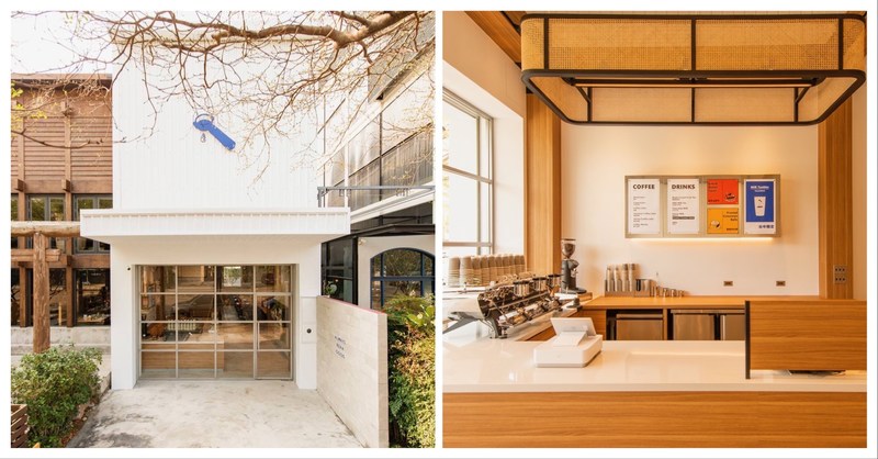 ABG Coffee 正式登陸台中，以自然清新的純白色系、木紋、藤編元素打造舒心的咖啡空間 - EVERYDAY OBJECT