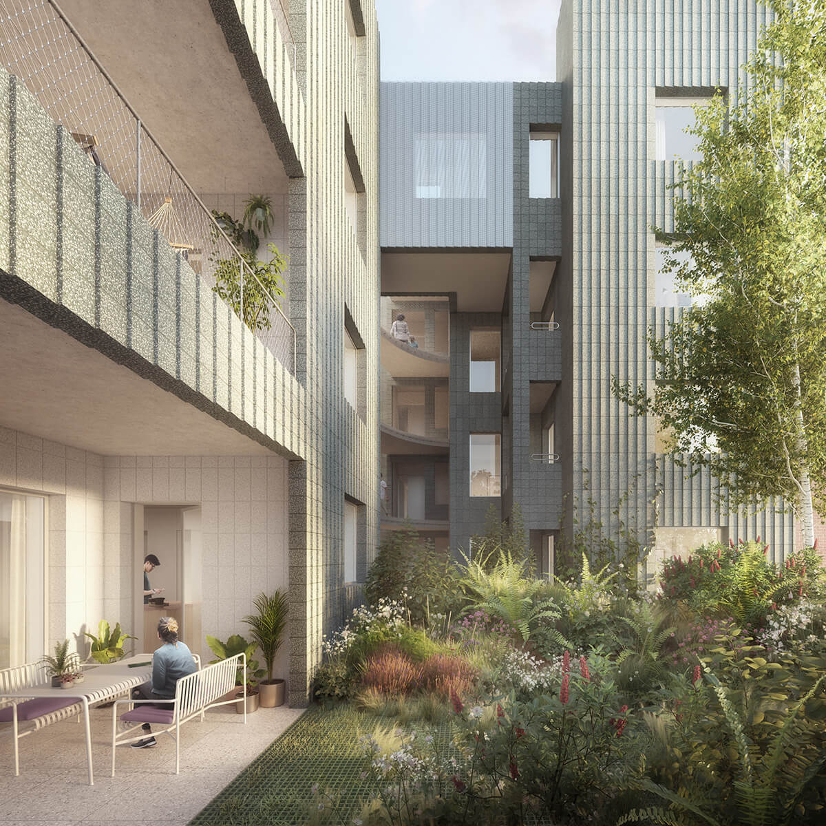 在布魯克林與草木共生的質感公寓社區 450 Warren - 找回喧囂市區裡的一幢寧靜 - EVERYDAY OBJECT