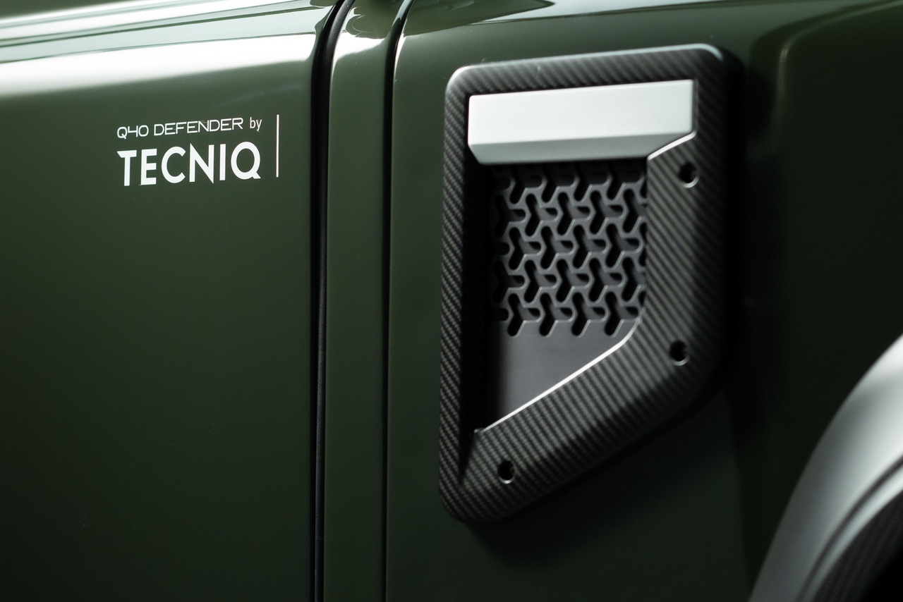 「以軍用運輸機作為靈感，同時猛烈也優雅」- Land Rover - Q40 Defender by TECNIQ - EVERYDAY OBJECT