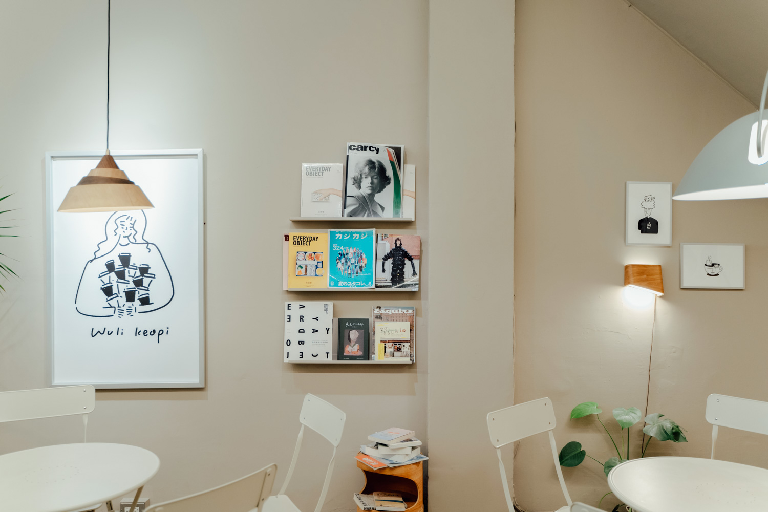 一次邂逅，成為藝術與咖啡空間結合的成果 - Wuli keopi coffee × 插畫家 Happieslin 個展 - EVERYDAY ...