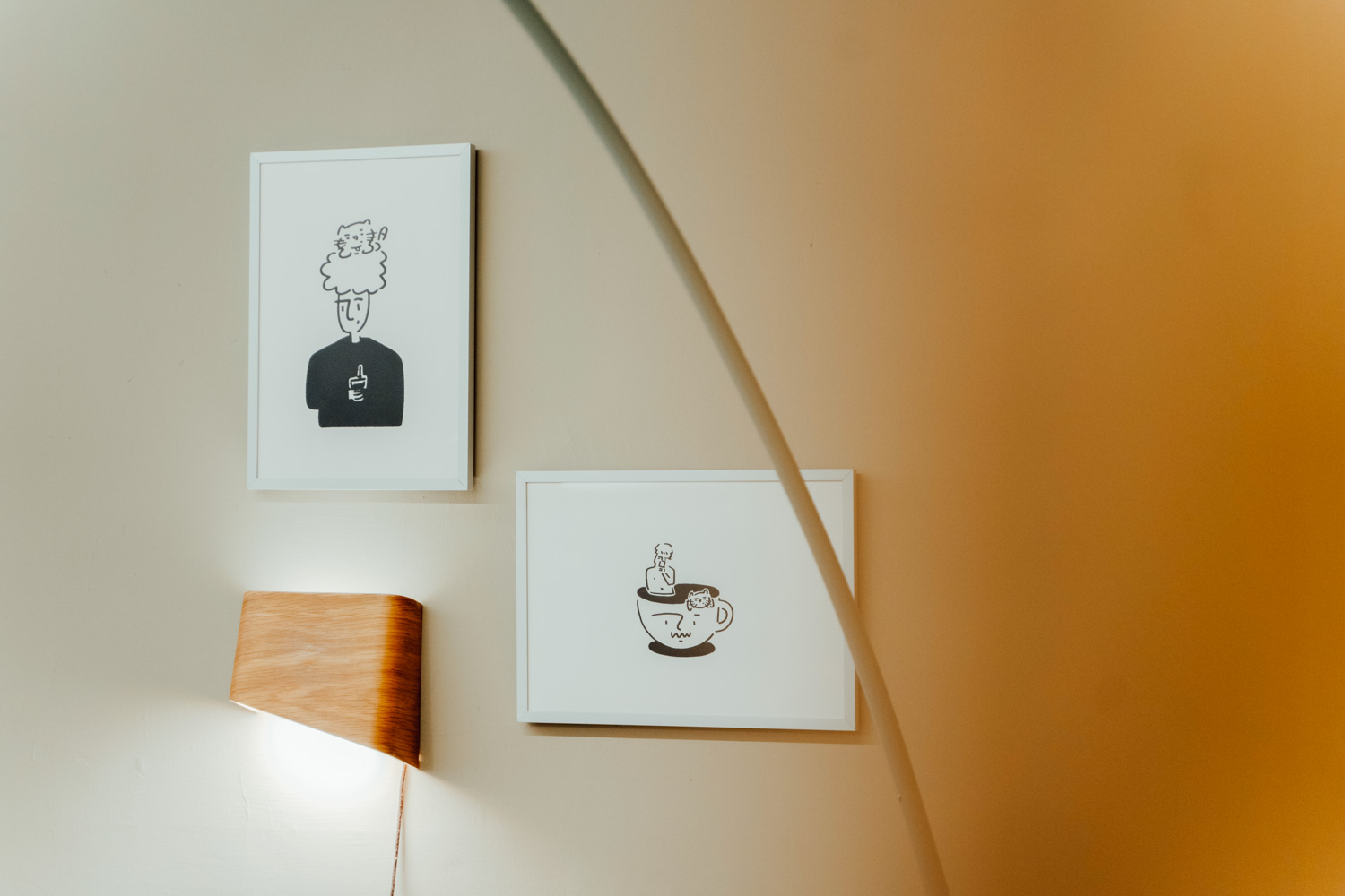 一次邂逅，成為藝術與咖啡空間結合的成果 - Wuli keopi coffee × 插畫家 Happieslin 個展 - EVERYDAY ...