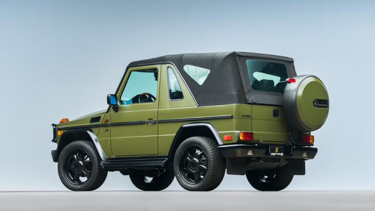 「極致剽悍與優雅」： 2001 Mercedes-Benz G500 敞篷車款，再次於道路上展現風采 - EVERYDAY OBJECT