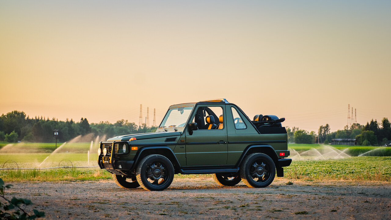 「極致剽悍與優雅」： 2001 Mercedes-Benz G500 敞篷車款，再次於道路上展現風采 - EVERYDAY OBJECT