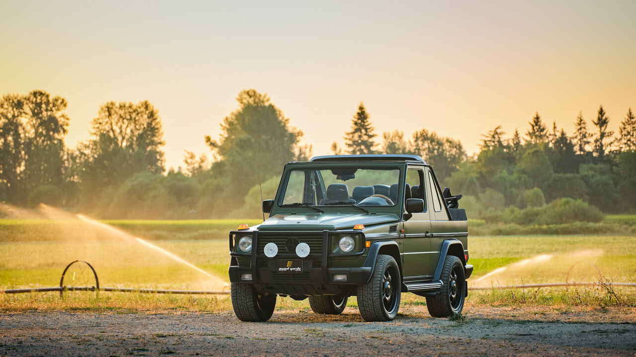 「極致剽悍與優雅」： 2001 Mercedes-Benz G500 敞篷車款，再次於道路上展現風采 - EVERYDAY OBJECT