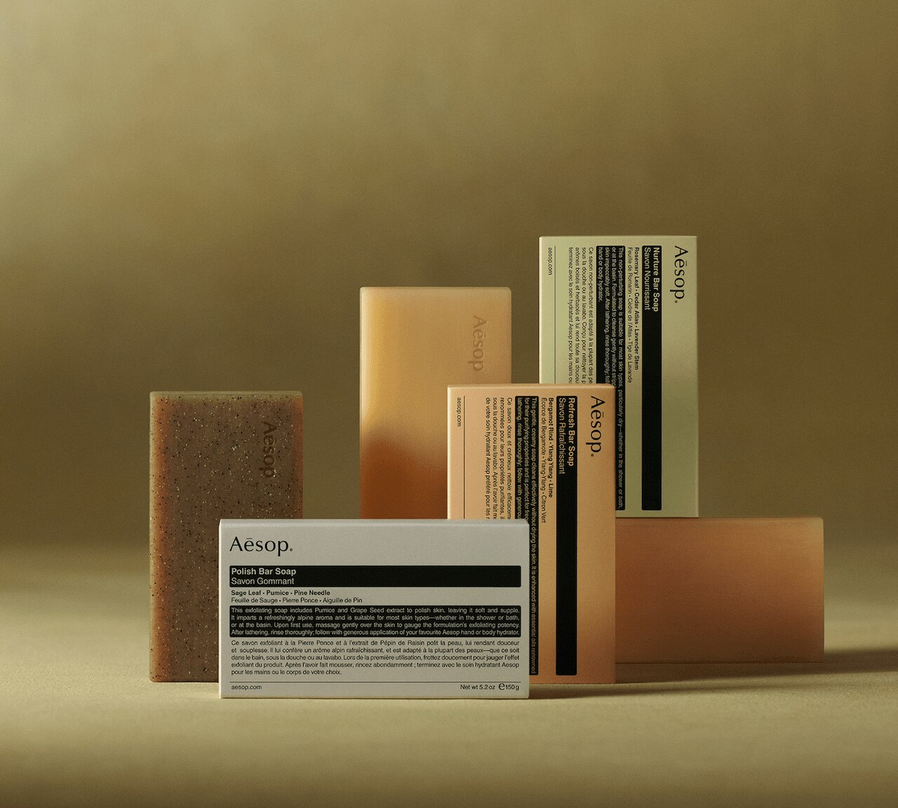 「肥皂愛好者久等了。」沐浴中的極致享受：Aesop 推出全新香皂和澡間儀式 - EVERYDAY OBJECT