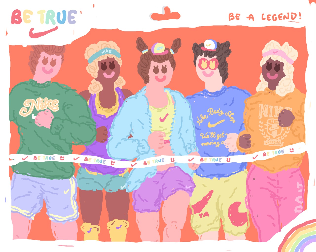 「傳奇由你定義：Be True 跨界聯展」Nike 以運動的力量，驕傲慶祝所有形式的愛 - EVERYDAY OBJECT