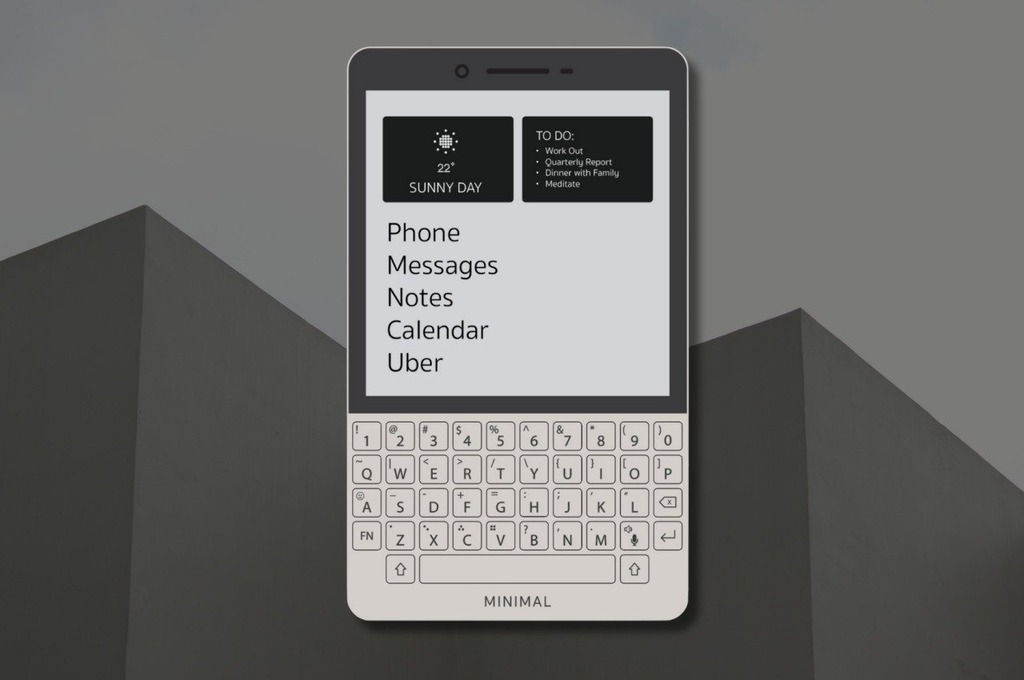 「極簡主義手機」Minimal Phone 打造簡約生活，不再輕易漫無目的網路漫遊 - EVERYDAY OBJECT