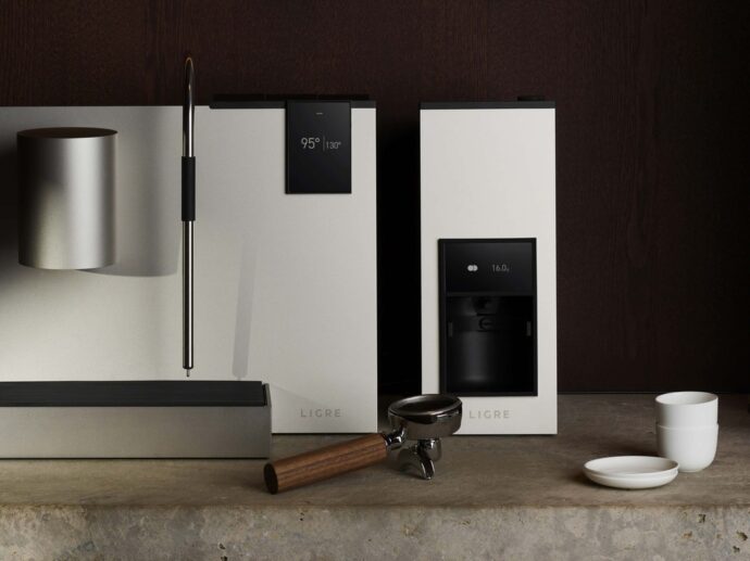 「咖啡機的未來模樣」極簡主義 LIGRE 智能濃縮咖啡機組，一鍵啟動為自己揭開美好日常 - EVERYDAY OBJECT
