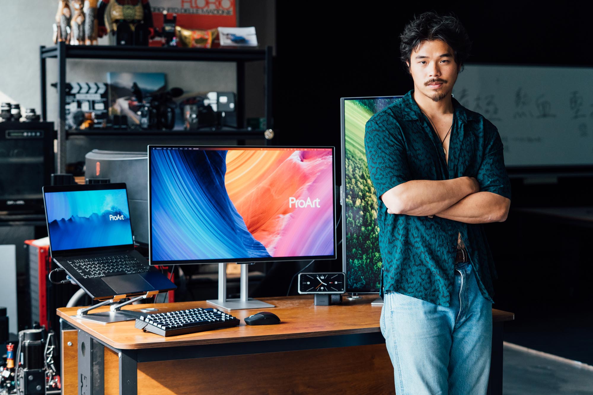「完美影像必須真實，要真實就得快又準」—ASUS ProArt 專業螢幕 & WiFi 7 無線路由器，為導演高爾賢打造理想創作現場 ...