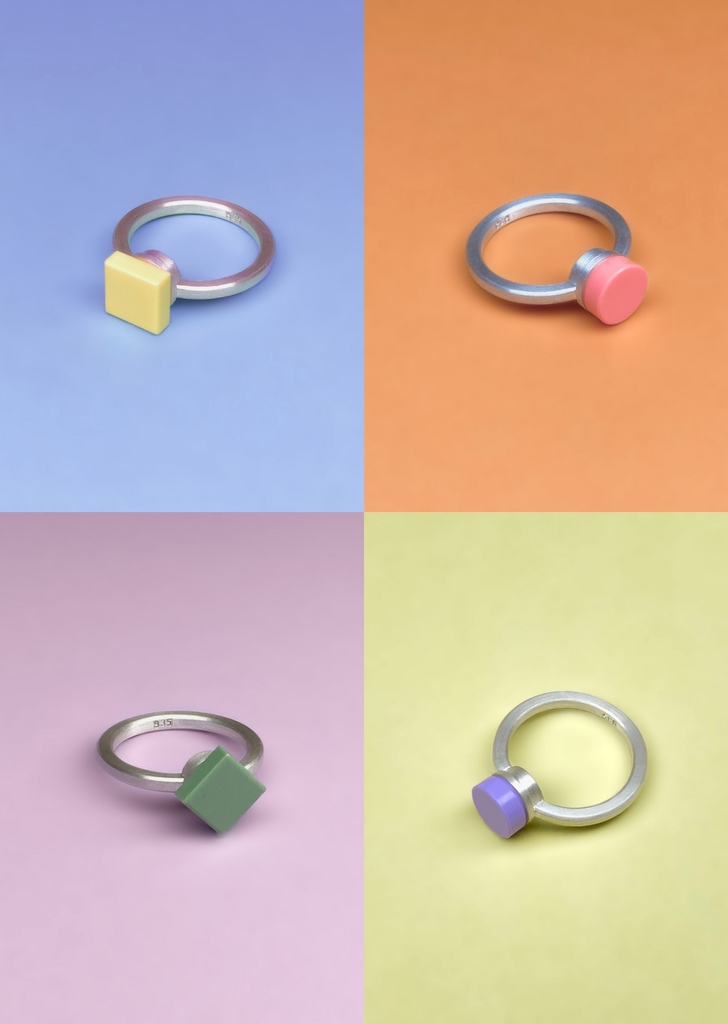 「當LEGO變成珠寶」Studio GOGO 的樂高定製戒指，童年回憶化為指間上美麗的風景 - EVERYDAY OBJECT